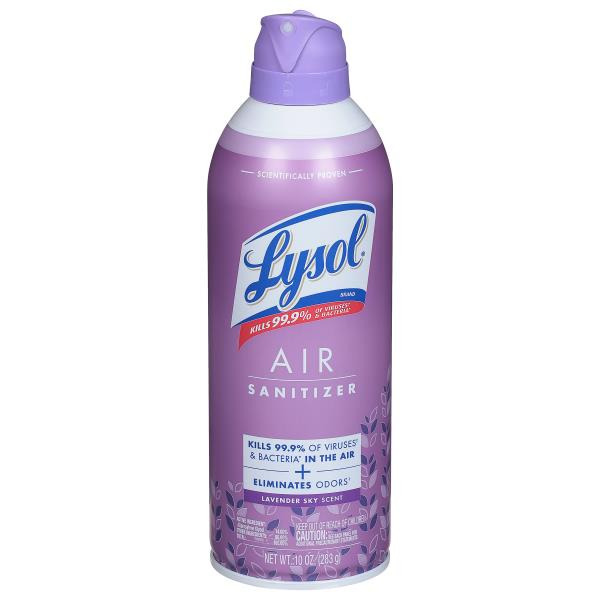 LYSOL® Air Sanitizer Spray, Lavender Sky Scent Same-Day Delivery or ...