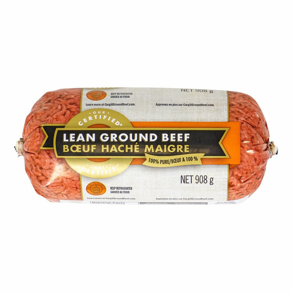 Food Basics Lean Ground Beef Tubes Same-Day Delivery | Instacart