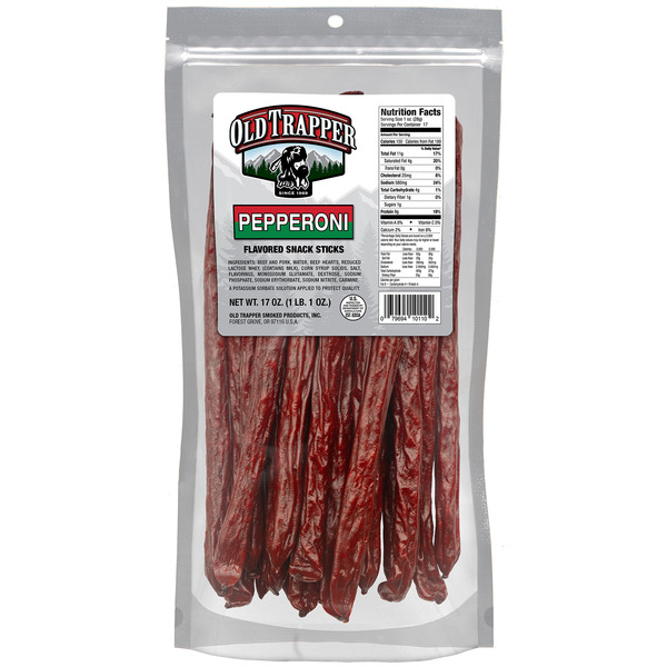 Old Trapper Pepperoni Snack Stick Same-Day Delivery or Pickup | Woodman ...