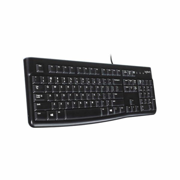 Target Logitech K120 Ergonomic Desktop Usb Keyboard Black (920 002478 ...