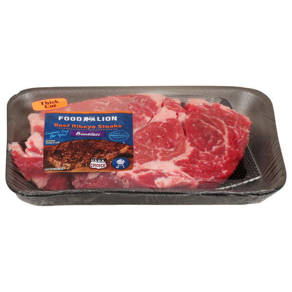 Food Lion Thick Cut Rib Eye Steak Same-Day Delivery or Pickup | Instacart