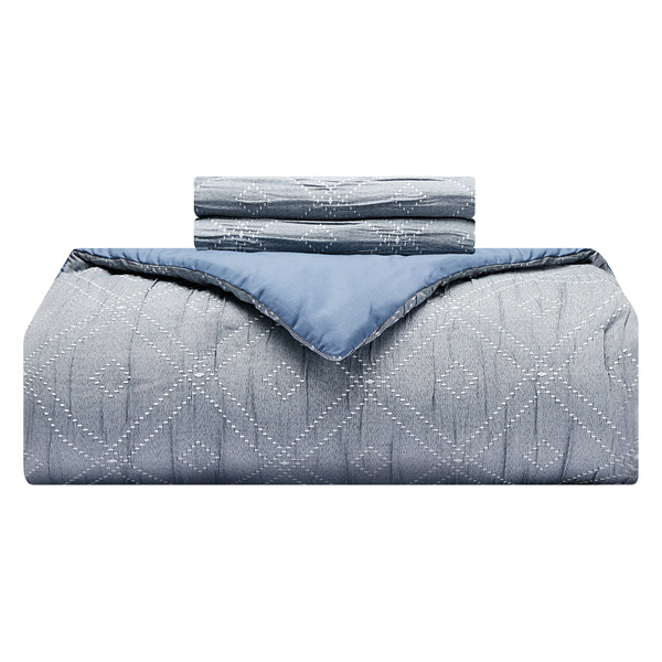 ALDI Huntington Home Rizo Luxury Comforter - Blue Same-Day Delivery or ...