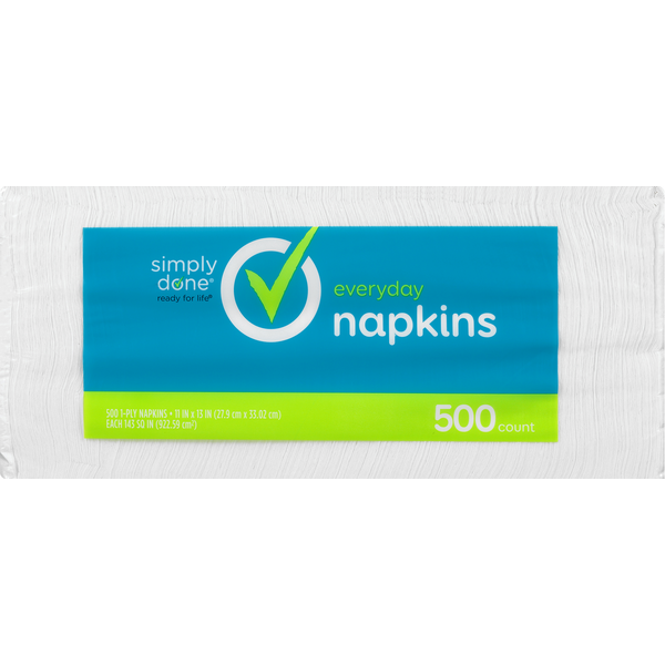 Simply Done Everyday Napkins Same-Day Delivery or Pickup | Market 32 ...