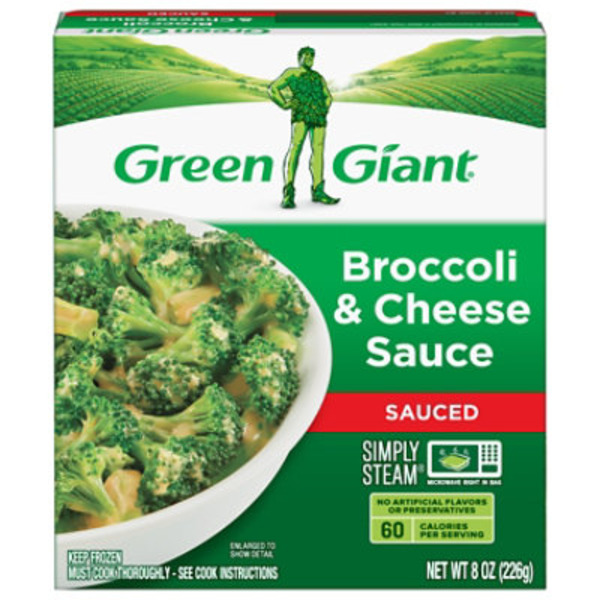 Safeway Green Giant Simply Steam Sauced Broccoli & Cheese Sauce Same ...