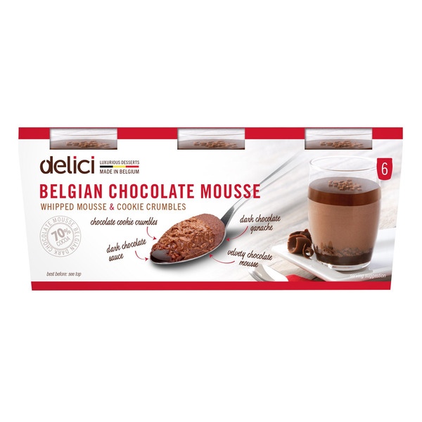 Delici Desserts Chocolate Mousse Cups Same-Day Delivery | Costco