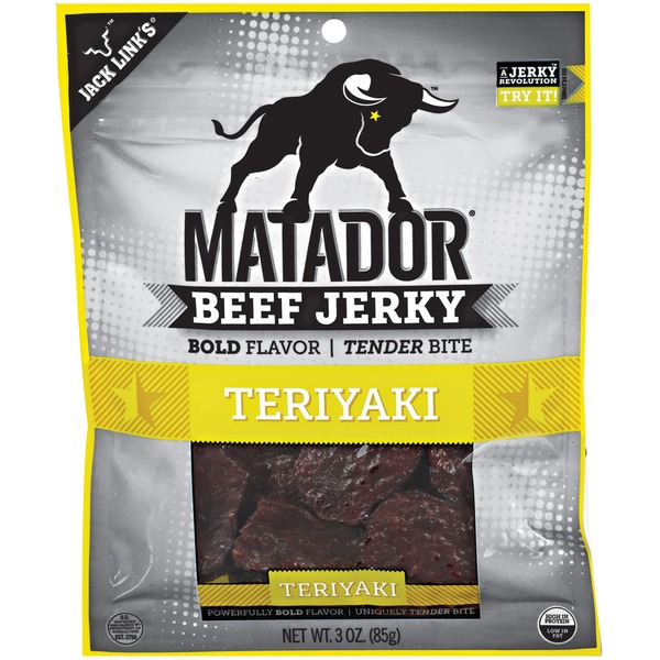 Matador Teriyaki Flavor Beef Jerky (3 oz) - Instacart