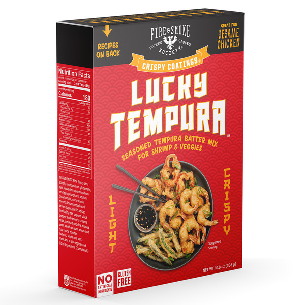 Fire & Smoke Society Lucky Tempura Batter Coating Fry Mix Same-Day ...