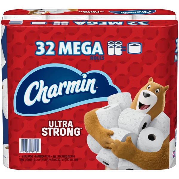 Charmin Ultra Strong Toilet Paper (286 ct) - Instacart