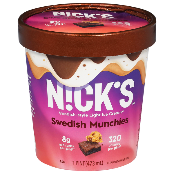 Safeway Nick's Swedish Munchies Swedish-style Light Ice Cream Same-Day ...