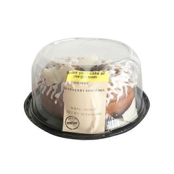 Meijer Blueberry Topped Ring Cake (16 oz) - Instacart