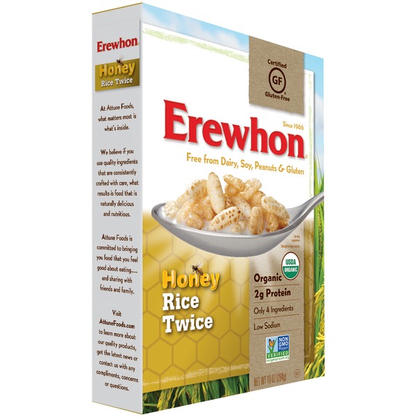 Erewhon Honey Rice Twice Cereal (284 g) - Instacart