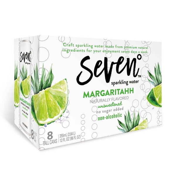 Seven Sparkling Water (12 fl oz) - Instacart