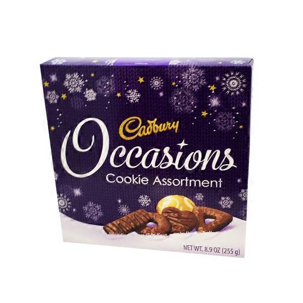 Cadbury Occasions Orange Crunch, Raspberry Rapture, Crunchy Ring, Milk ...