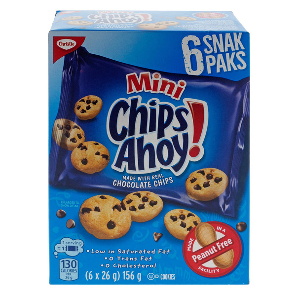 Chips Ahoy! Cookies, 6 Pack Same-Day Delivery | Dollarama