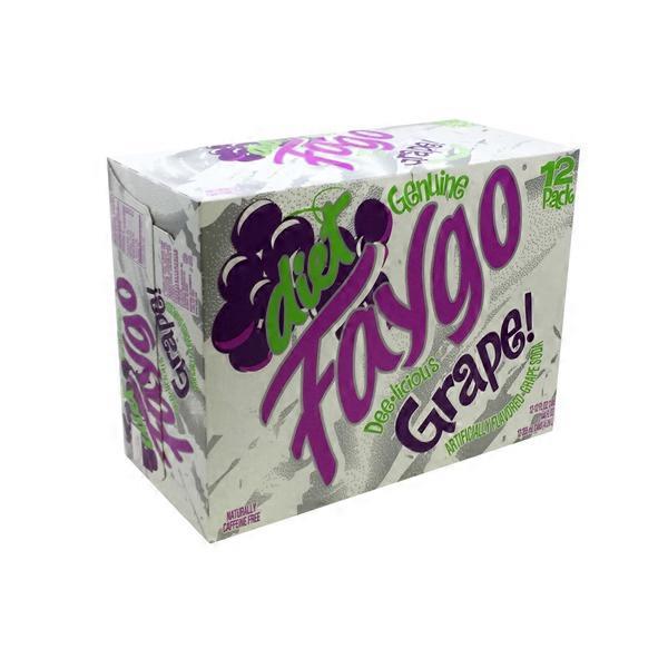 Faygo Diet Grape Soda (12 fl oz) - Instacart