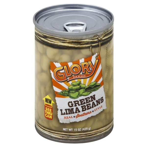 Glory Farms Lima Beans, Green (15 oz) - Instacart
