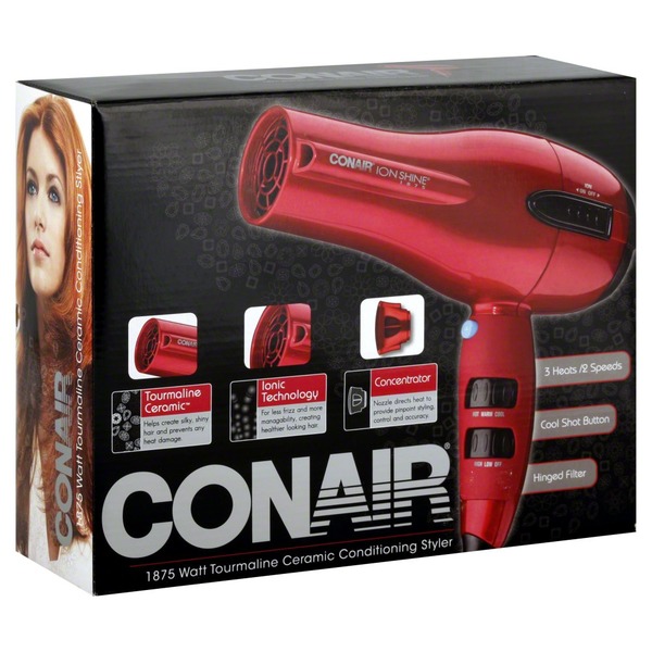 Conair Styler, Tourmaline Ceramic Conditioning, 1875 Watt (1 ct ...