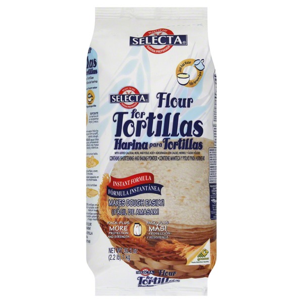 Selecta Flour, for Tortillas (35.2 oz) - Instacart