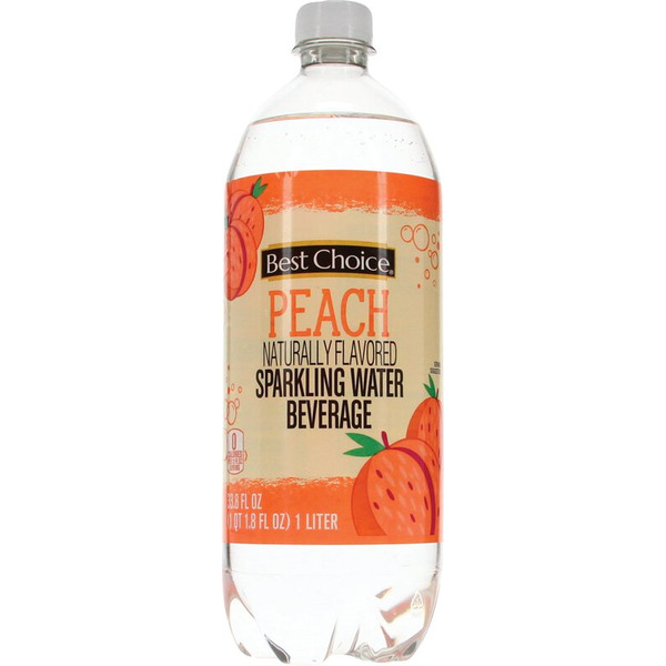 Best Choice PEACH SPARKLING WATER Same-Day Delivery or Pickup | Price ...