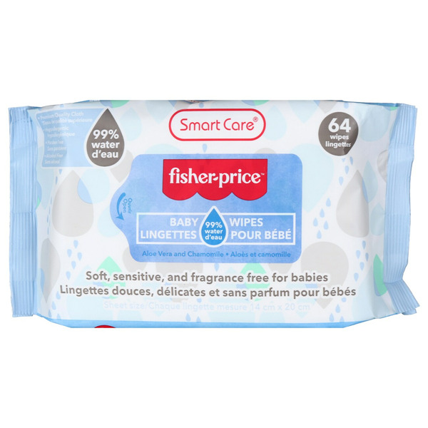 Dollar Tree Smart Care Fisher-Price Aloe Vera & Chamomile Infused Baby ...