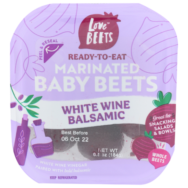Love Beets Baby Beets, White Wine Balsamic, Marinated Same-Day Delivery ...