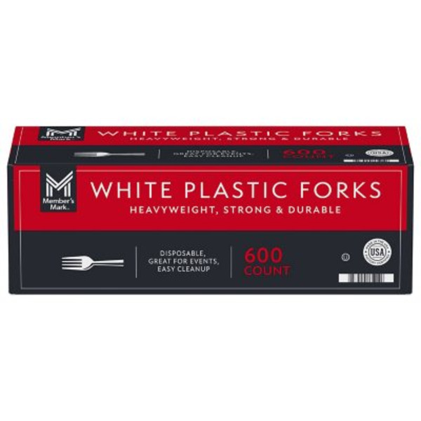 Sam's Club Member’s Mark White Plastic Forks Same-Day Delivery | Instacart