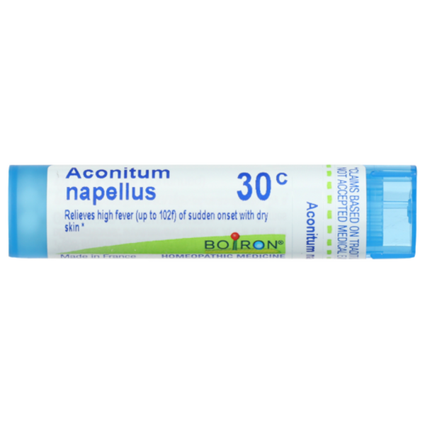 Boiron Aconitum Napellus 30C, Homeopathic Medicine for Fever Same-Day ...