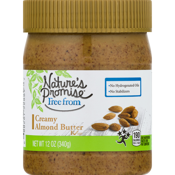 Nature's Promise Creamy Almond Butter (12 oz) - Instacart
