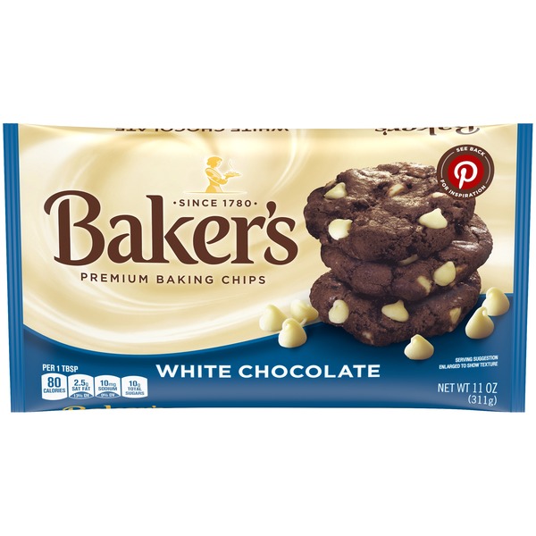 Baker'S White Chocolate Premium Baking Chips (11 oz) - Instacart
