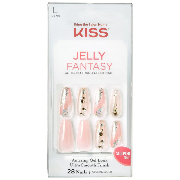 Walgreens KISS Jelly Fantasy Sculpted Gel Nails Same-Day Delivery ...