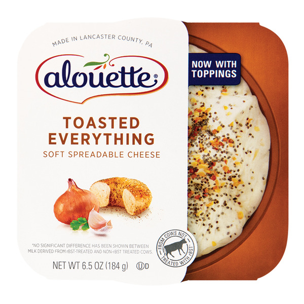 Alouette Toasted Everything Soft Spreadable Cheese Same-Day Delivery or ...