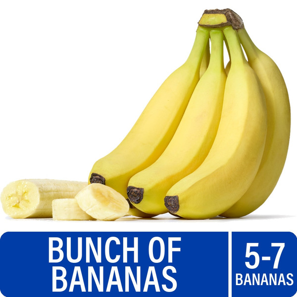 Kroger Fresh Bunch of Bananas – 5-7 Bananas Same-Day Delivery or Pickup ...