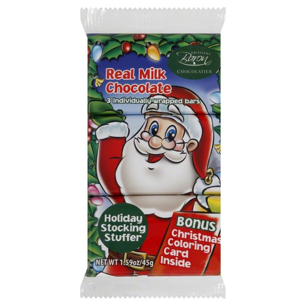 Excellent Baron Milk Chocolate Bars, Box (1.59 oz) - Instacart