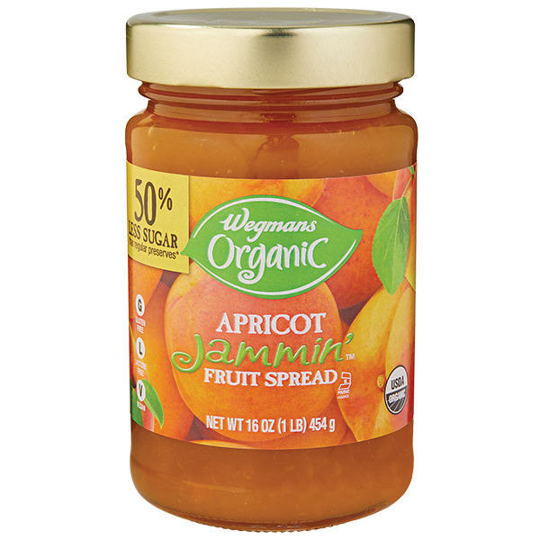 Wegmans Wegmans Organic Apricot Jammin' Fruit Spread Same-Day Delivery ...