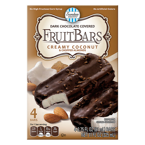 Sundae Shoppe Coconut Enrobed Fruit Bar Same-Day Delivery or Pickup | ALDI