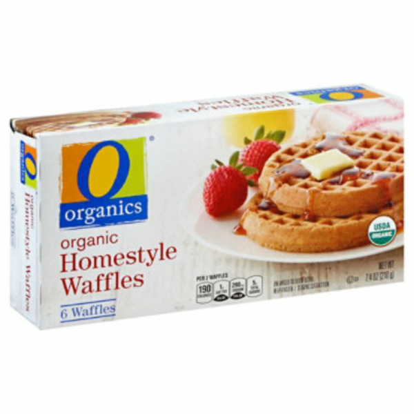 Safeway O Organics Waffles, Organic, Homestyle Pickup | Instacart