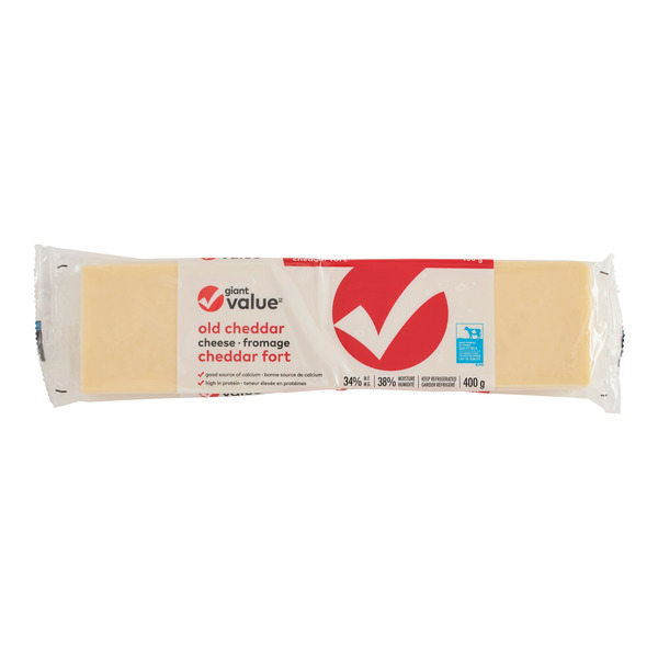 Giant Value Old White Cheddar Cheese Same-Day Delivery | Giant Tiger