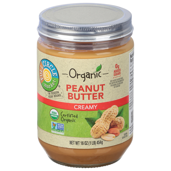 Full Circle Organic Peanut butter Same-Day Delivery or Pickup | Tops ...