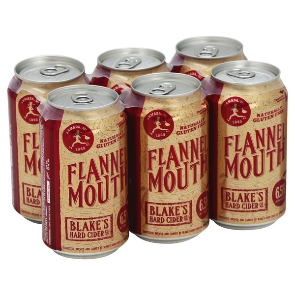 Blakes Hard Cider Hard Cider, Flannel Mouth (12 fl oz) - Instacart