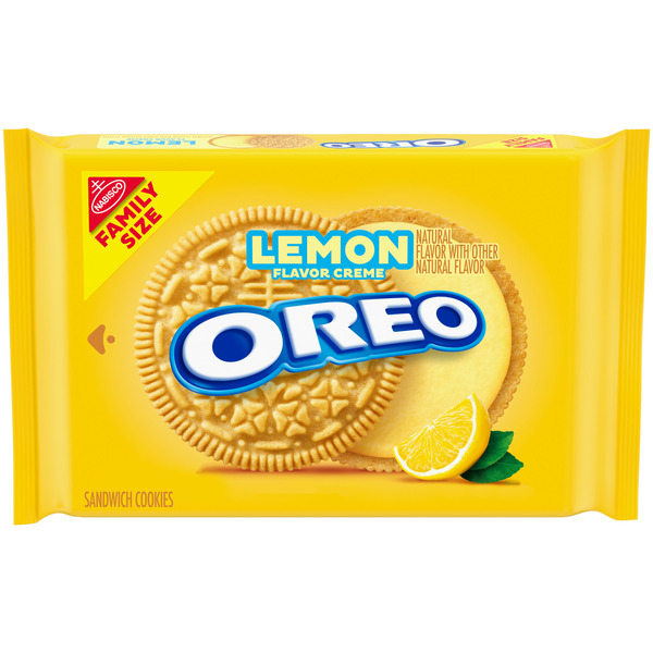 Kroger Oreo Sandwich Cookies, Lemon Flavor Creme Same-Day Delivery or ...