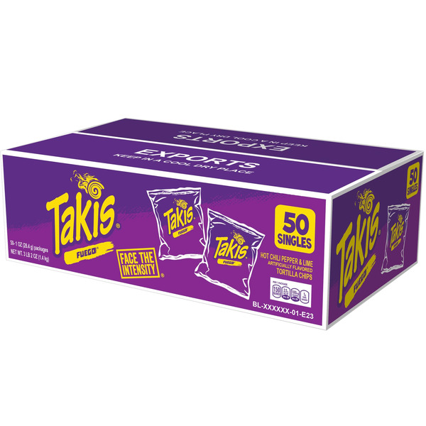 Takis Fuego Rolled Tortilla Chips Multipack Same-Day Delivery | Costco ...