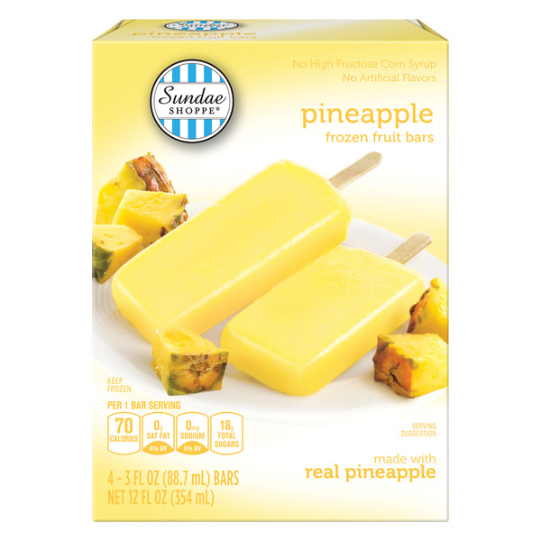 Sundae Shoppe Piña Colada Fruit Bars Same-Day Delivery or Pickup | ALDI