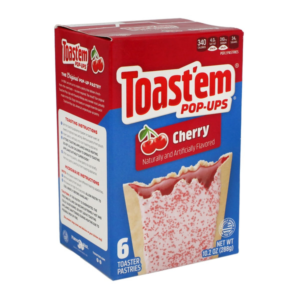 Toast'em Pop-ups Toaster Pastries, Cherry Same-Day Delivery | Dollar Tree