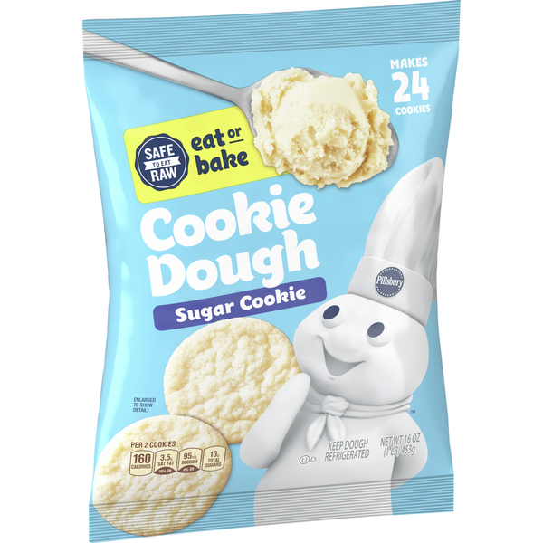 Kroger Pillsbury Ready To Bake Sugar Cookie Dough Same-Day Delivery or ...
