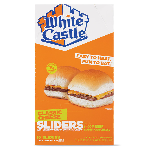 White Castle Sliders, Classic Cheese Same-Day Delivery or Pickup | ALDI