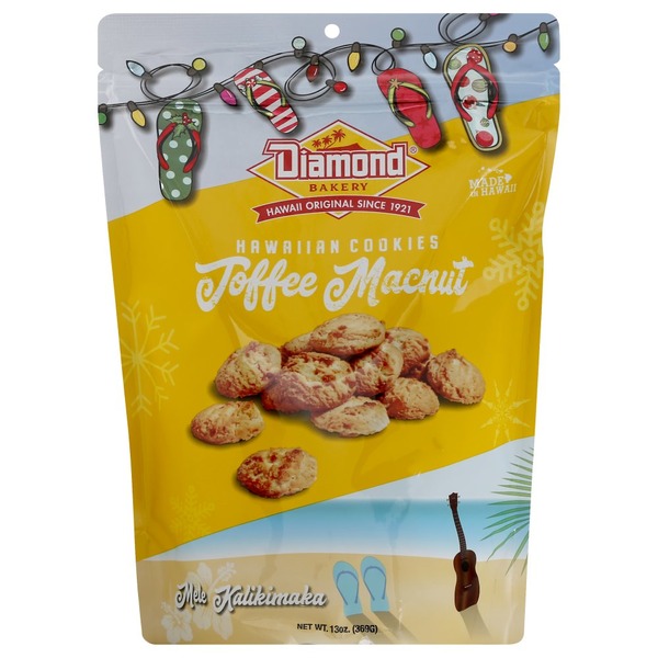 Diamond Bakery Hawaiian Cookies, Toffee Macnut (13 oz) - Instacart