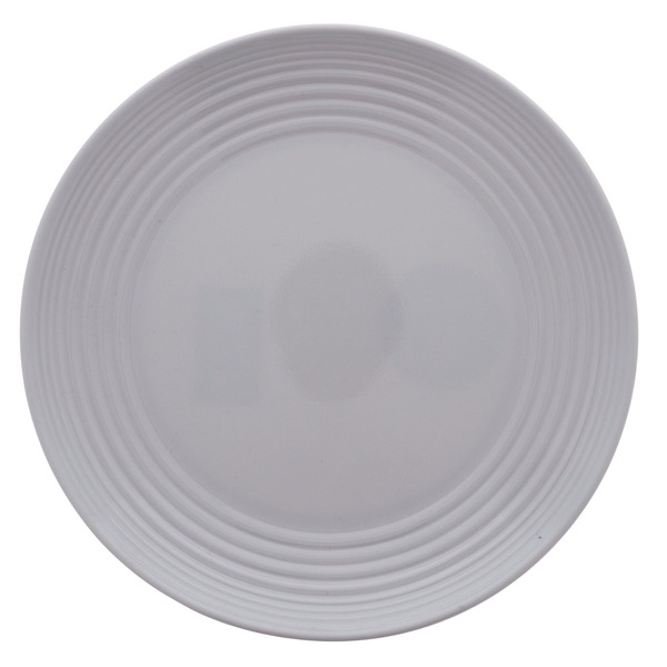 Dollarama 8.5" White Melamine Plate With Ribs Same-Day Delivery | Dollarama