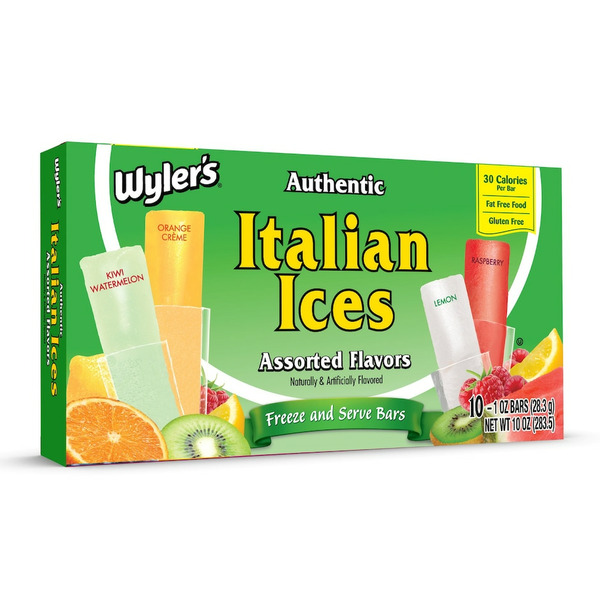 Wyler's Bars, Assorted Flavors, Authentic, Italian Ices Same-Day ...