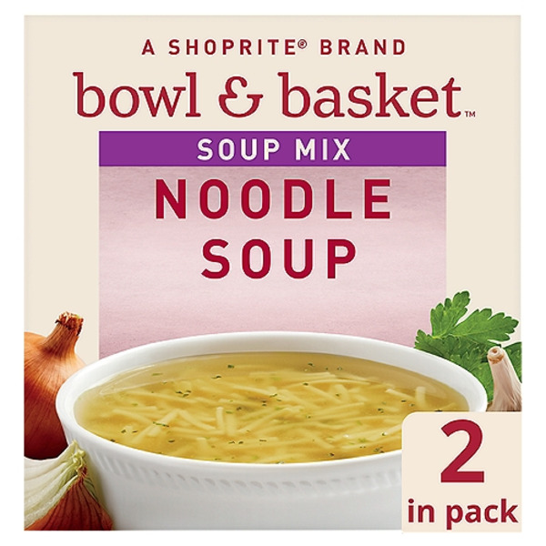ShopRite Bowl & Basket Noodle Soup Mix 2.25 Oz 2 Count Same-Day ...