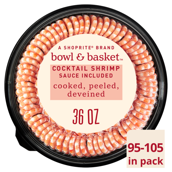 ShopRite Bowl & Basket 90-105 Shrimp Cocktail Shrimp Same-Day Delivery ...